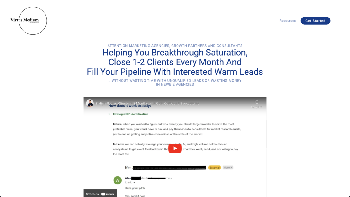 Virtus Medium - Close more clients every month